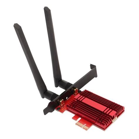qqmora carte wifi 6 carte réseau gigabit wifi 6 bluetooth 5 2 2 4g 5 8g