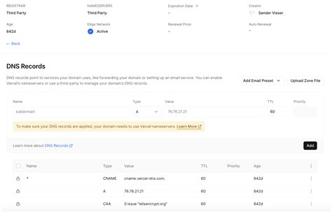 How To Use Vercel Nameservers In Cloudflare · Vercel Vercel · Discussion 7739 · Github