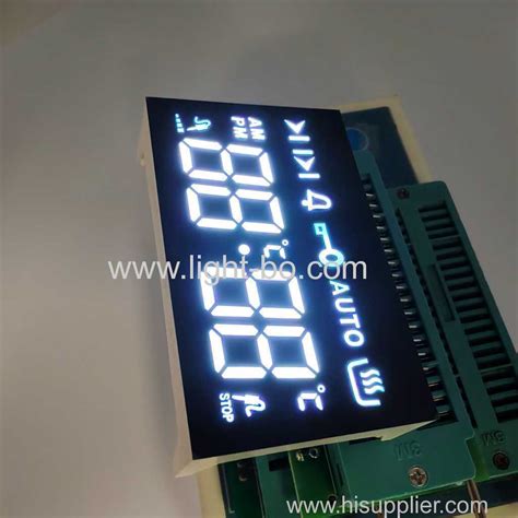 Ultra Bright White 4 Digit 7 Segment Led Display Common Cathode For Oven Timer Manufacturers And