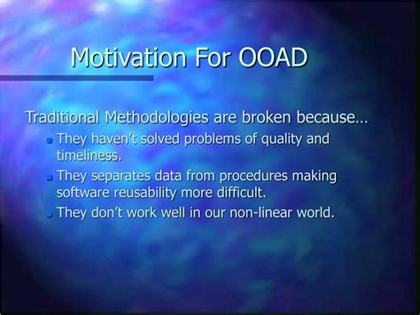 Ppt Ooad Powerpoint Presentation Free Download Id501618