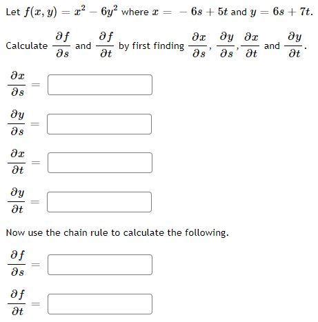Solved Let f x y бу where I s t and y s Chegg com