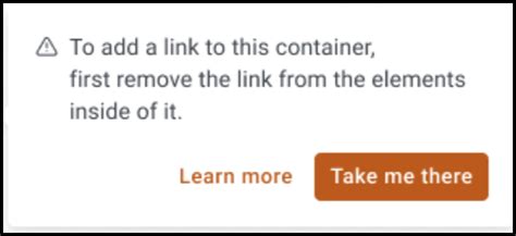 nested links elementor