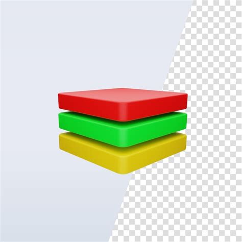 Premium Psd 3d Icon Layer