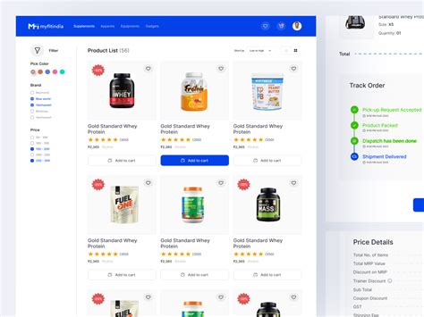 Product List Page Web Design By Rakibull Hassan On Dribbble