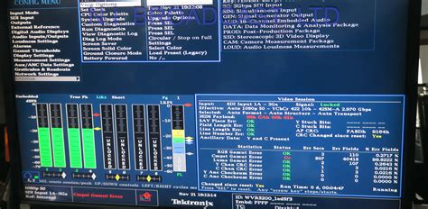 Tektronix Wvr5200 3g Hdsdi Waveform Vectorscope Rasterizer With 16
