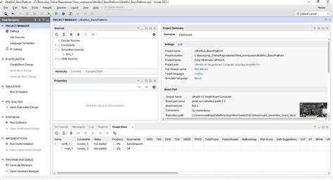 Path To Programmable Iii Ultra96v2 Basic Hardware Platform Vivado