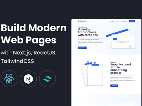 React Js Next Js Tailwind Css Website Upwork
