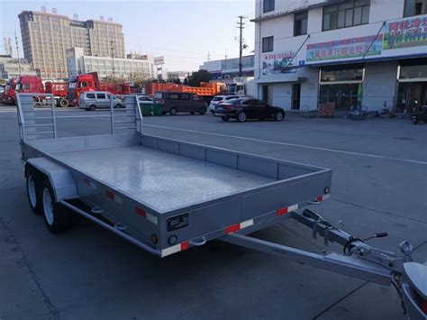双轴拖挂货车 拖挂专用车 拖挂房车底盘 爱科底盘 独立悬挂房车底盘 拖挂房车出口 湖北浩悦车辆科技有限公司