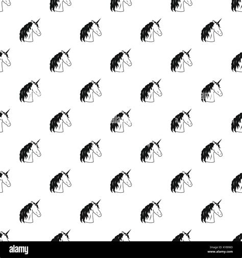 Unicorn Pattern Vector Stock Vector Image And Art Alamy