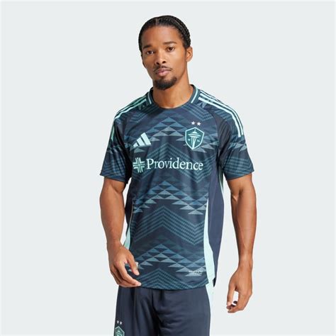 Adidas Seattle Sounders Fc 2526 Away Authentic Jersey Blue Free