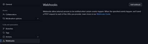 Does Not Add A Webhook To Github · Issue 27 · Calcom · Github