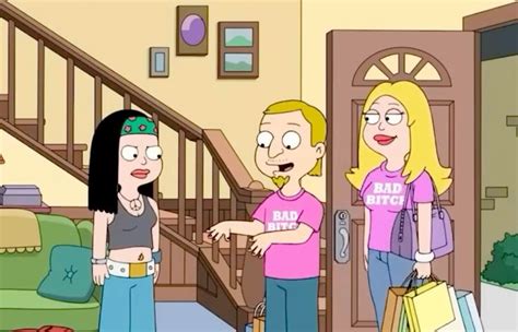 American Dad Scene Francine Smith Hayley Jeff Fischer Funny Screenshot Lol American Dad Dads