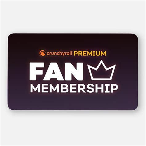 Premium Streaming Membership Digital T Fan Tier Crunchyroll Store