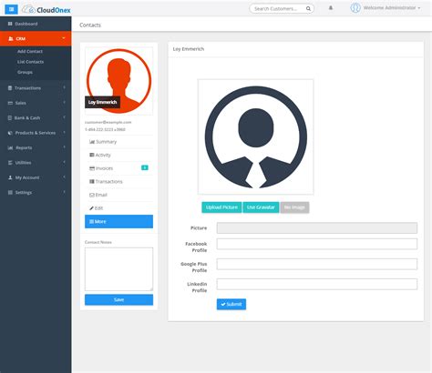 Ibilling Crm Accounting And Billing Software By Cloudonex Codecanyon