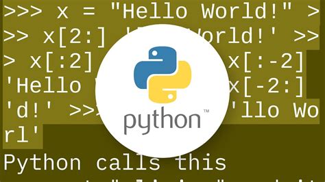 How Do I Get A Substring Of A String In Python Youtube