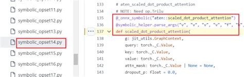Guide To Export Onnx Support Aten Scaled Dot Product Attention