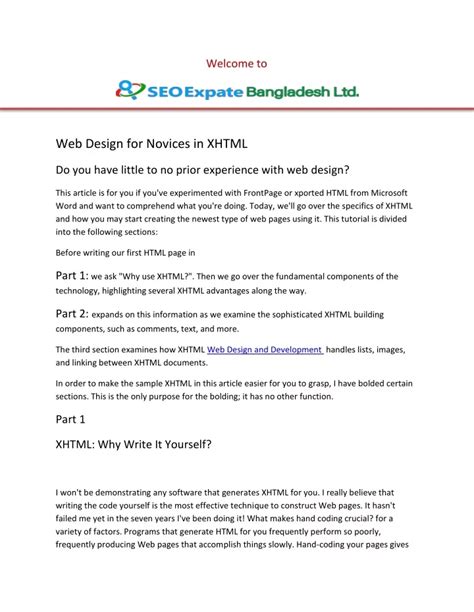 Ppt Xhtml Web Designs Powerpoint Presentation Free Download Id12544796