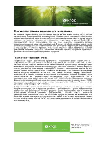 Виртуальная модель современного предприятия PDF