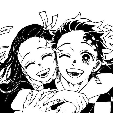 Tanjiro And Nezuko Manga Color Tanjiro Y Nezuko Kamado Nezuko