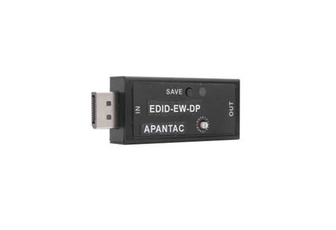 Edid Ew Dp Dp 1 2 Edid Emulator And Learner Vidovation Corporation