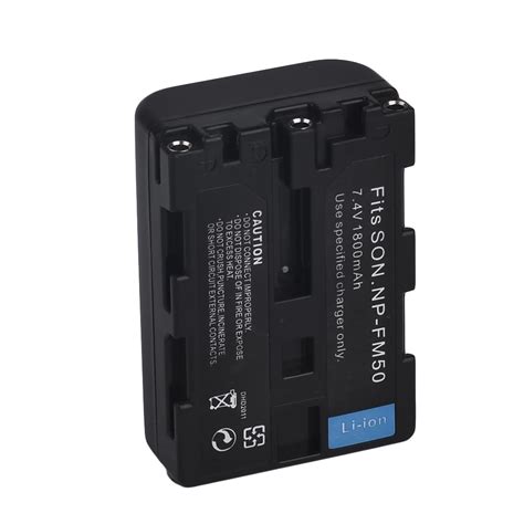 NP FM50 NP FM50 FM55H Replacement Li Ion Battery Batteries For Sony NP ...