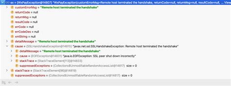 Message：remote Host Terminated The Handshake｜case：ssl