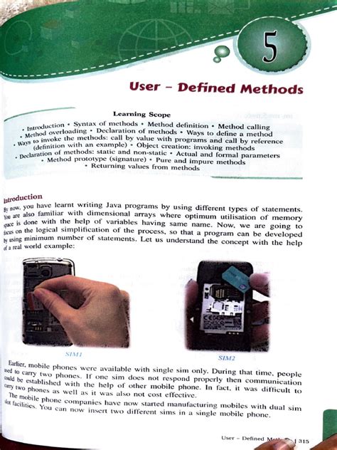 User Defined Methods Pdf