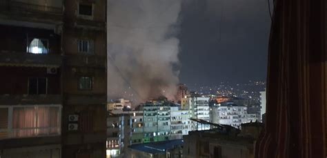 بالفيديو إنفجار في الضاحية الجنوبية