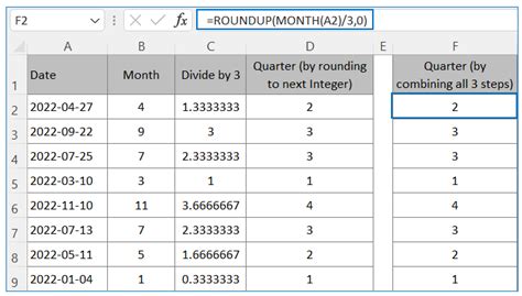 How To Calculate Quarter From Date In Excel Calculate Time In Excel