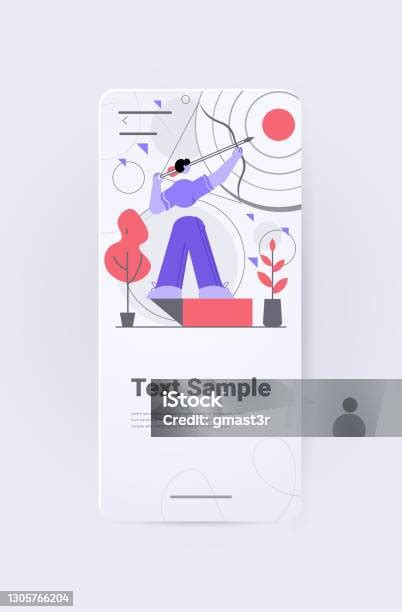 사업가 아치에 이익 목표 달성 목표 성공적인 비즈니스 개념 전체 길이 기업가에 대한 스톡 벡터 아트 및 기타 이미지 기업가 양궁 인터넷 Istock