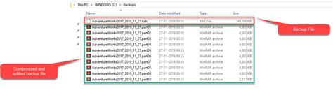 SQL Server Backup Compression Using WinRAR
