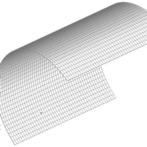 flat panel finite element model download scientific diagram