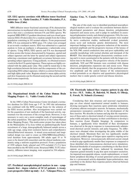 Pdf 126 Organizational Details Of The Cuban Human Brain Mapping Project Dokumentips