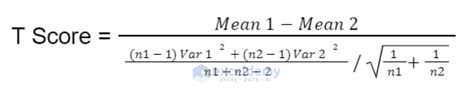 How To Calculate T Score In Excel Easy Ways ExcelDemy