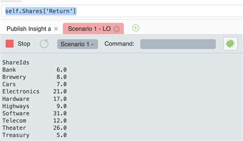 using the python debug prompt