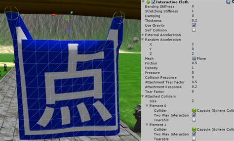 Interactivecloth Behaving Oddly Near Attached Colliders Questions And Answers Unity Discussions