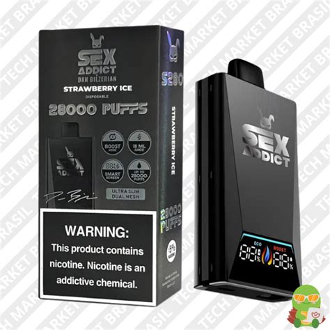 Pod Descartável Sex Addict S280 28 Mil Puffs Potència E Luxo