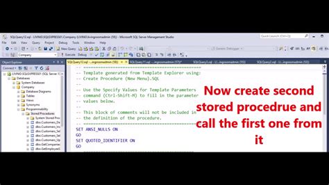 Mssql How To Excecute Stored Procedure Inside Another Stored Procedure And Assign Result To A