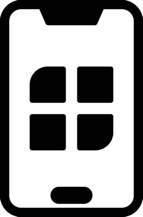 Mobile App Vector Icon 30977310 Vector Art At Vecteezy