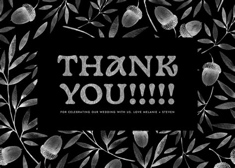 Card Wedding Thank You 06 Customizable Card Template Shutterstock