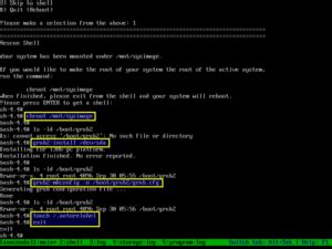 How To Recover Corrupted GRUB 2 Bootloader In RHEL 8 2DayGeek