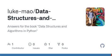 Github Luke Maodata Structures And Algorithms In Python Answers For The Book Data