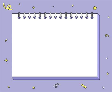 벡터 색종이 조각 배경과 봄 메모 노트 일러스트 세트 다이어리 수첩 종이