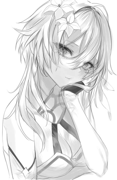 Lumine Genshin Impact Drawn By Pottsness Danbooru