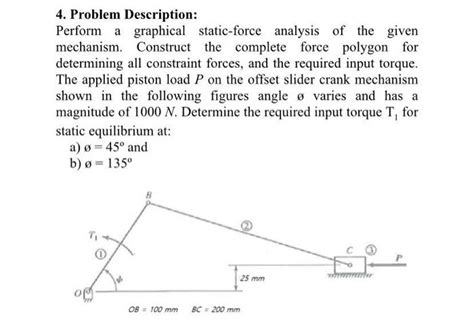 solved 4 problem description perform a graphical