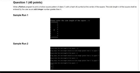 Solved Question 1 40 Points Write A Python Program To