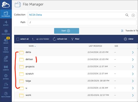 Data Management Uiuc Ncsa Delta User Guide