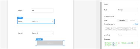 Is It Possible To Make A Button Disable When Input Items Are Not Entered Queries And