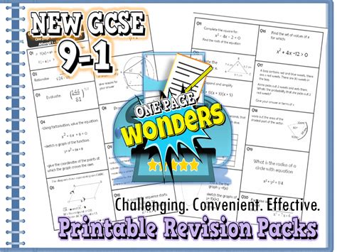 Gcse 9 1 Revision Exam Practice Maths Higher Packs Bundle Inc Extension Teaching Resources