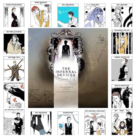The Infernal Devices Jem Carstairs Tessa Gray Will Herondale The